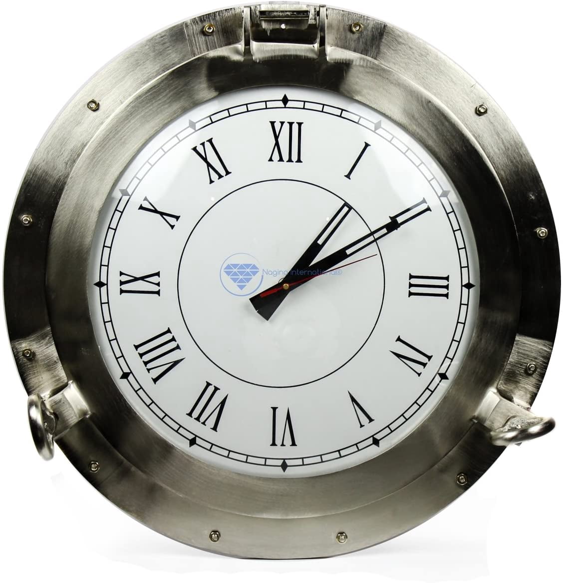 Nickel Wall Clocks