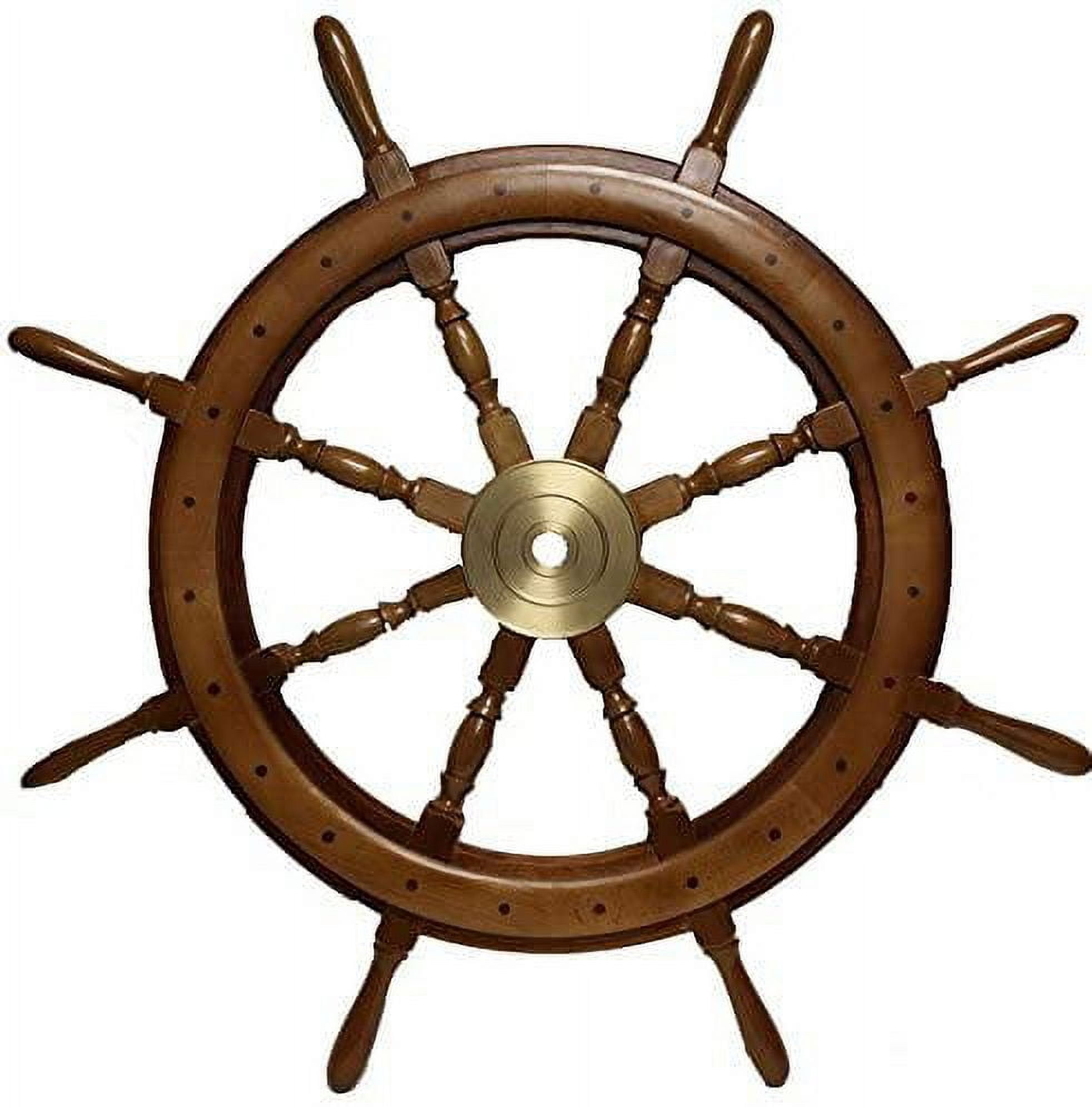 Nagina International 36" Nautical Premium Solid Wood Handcrafted Pirate ...