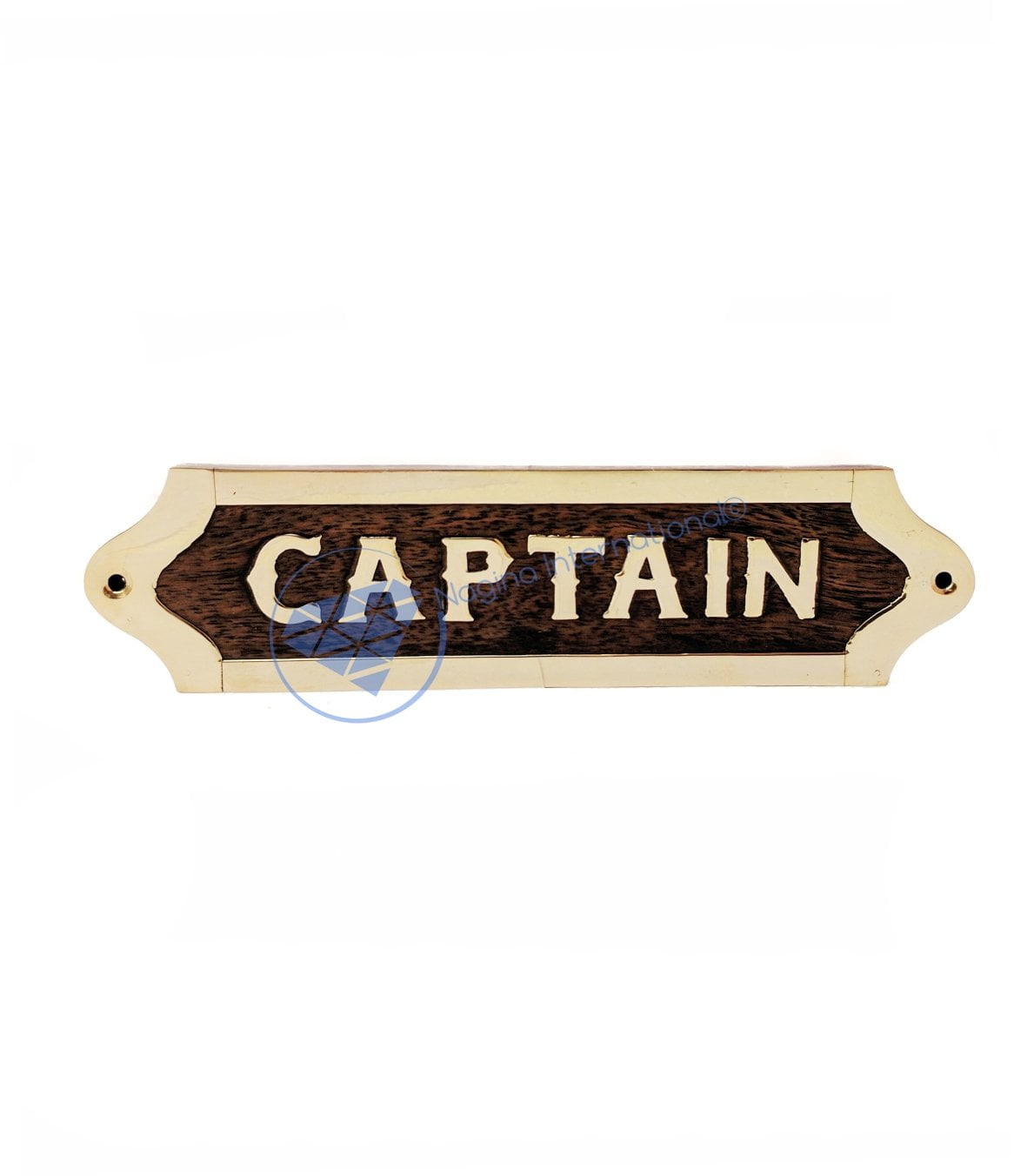 Nagina International Captain's Maritime Nautical Wall Decor Name Plate ...