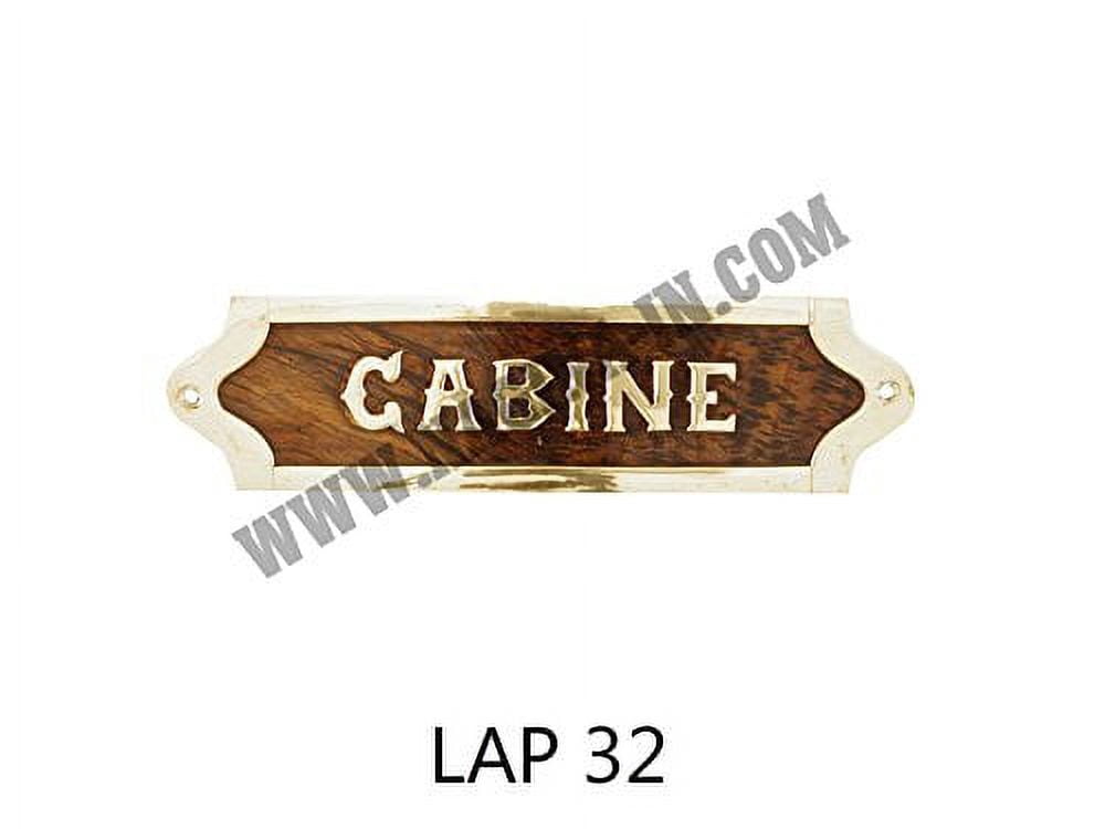 Nagina International Captain's Quarters Hand Crafted Premium Wooden ...
