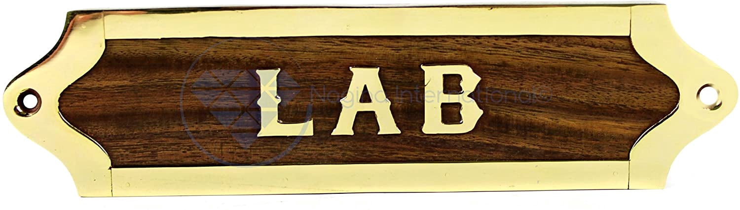 Nagina International Hand Crafted Wooden Designation & Title Name Plate ...