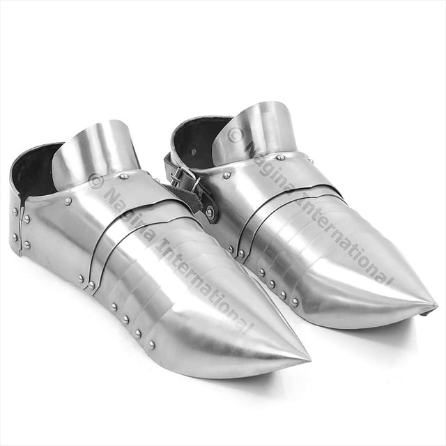 Nagina International Medieval Gothic Sabaton Steel Armor Shoes ...