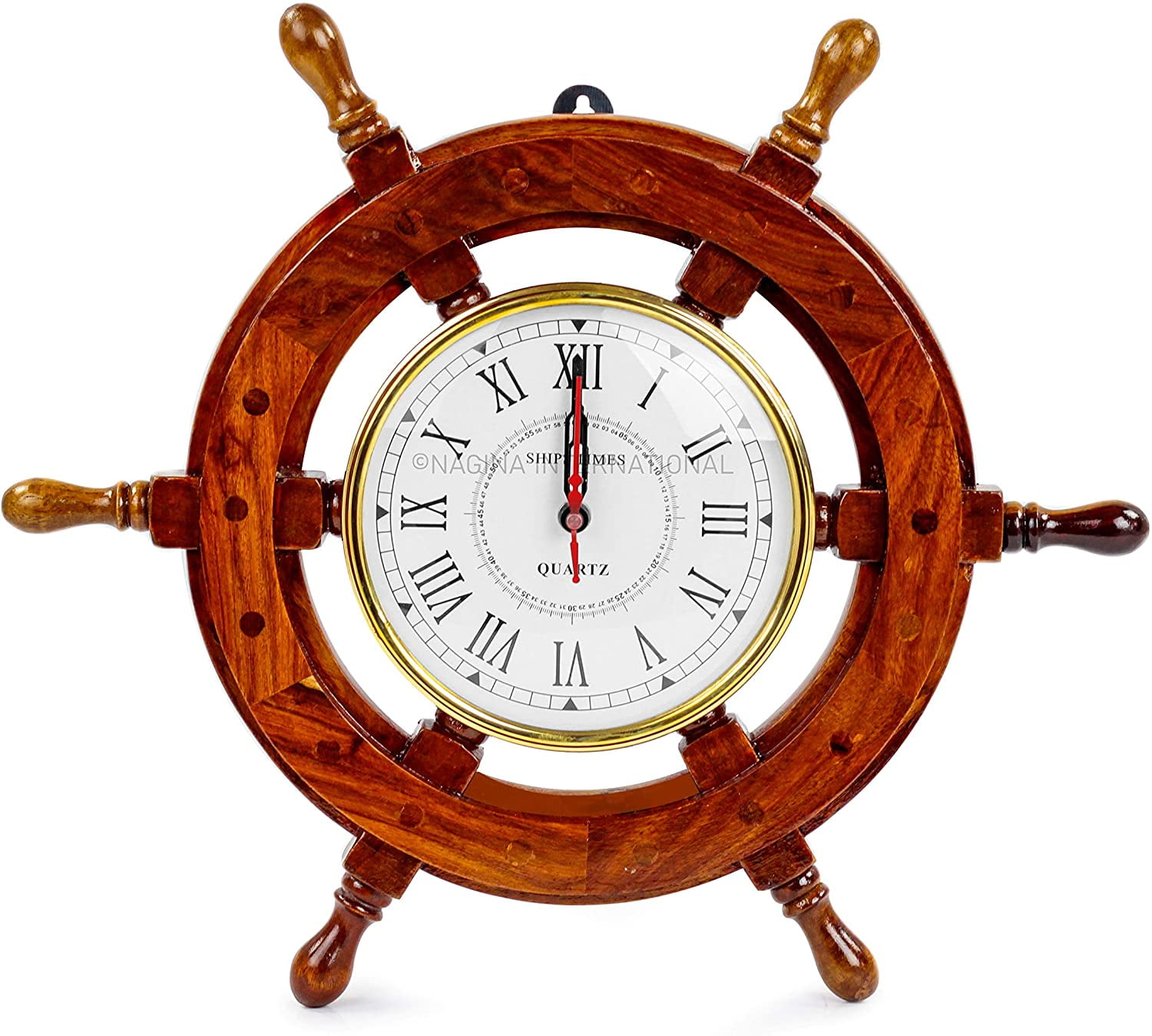 Nagina International Nautical Handcrafted Wooden Premium Wall Decor ...