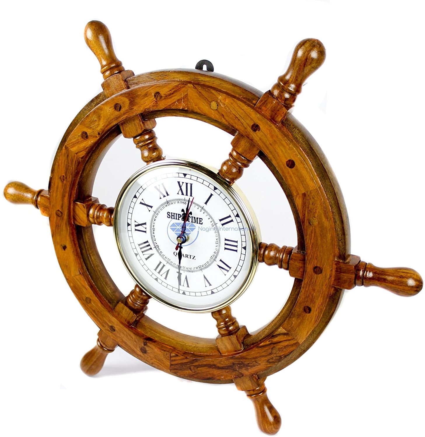 Nagina International Nautical Handcrafted Wooden Premium Wall Decor ...