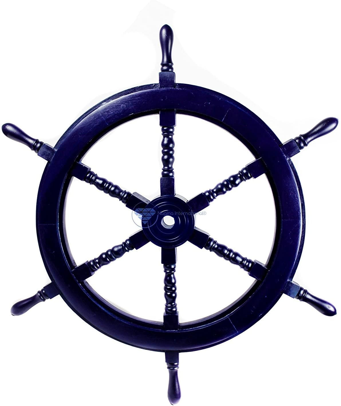 "Nagina International Nautical Home Decorative Painted Ship Wheels ...