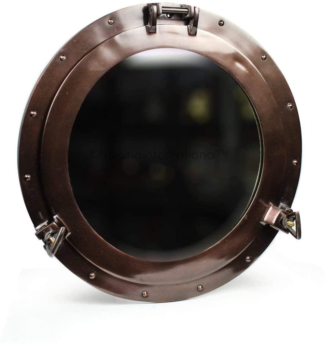 Nagina International Nautical Metal Crafted Coke Copper Finish Aluminum ...