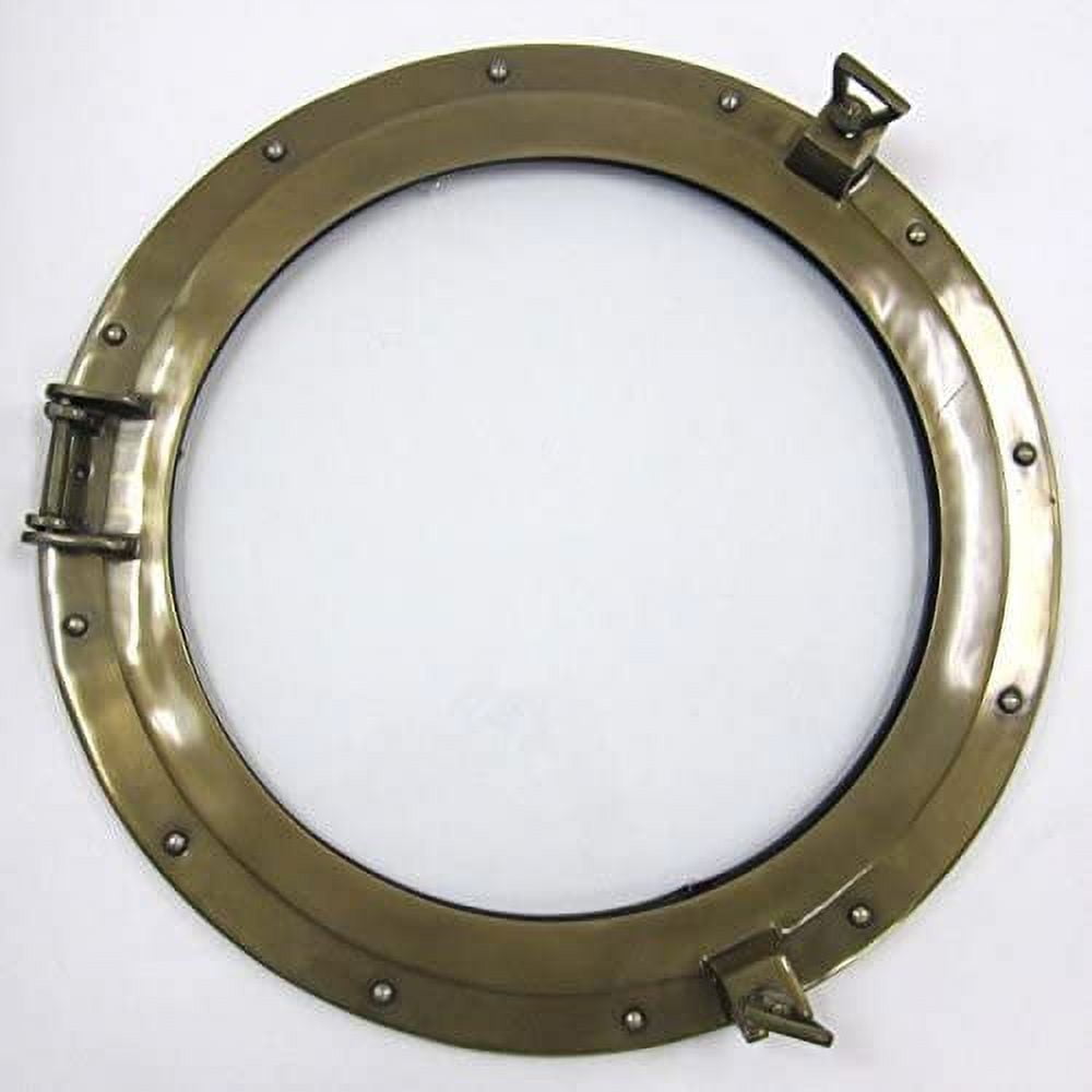 Nagina International Nautical Ship Porthole Mirror 14" Wall Décor ...