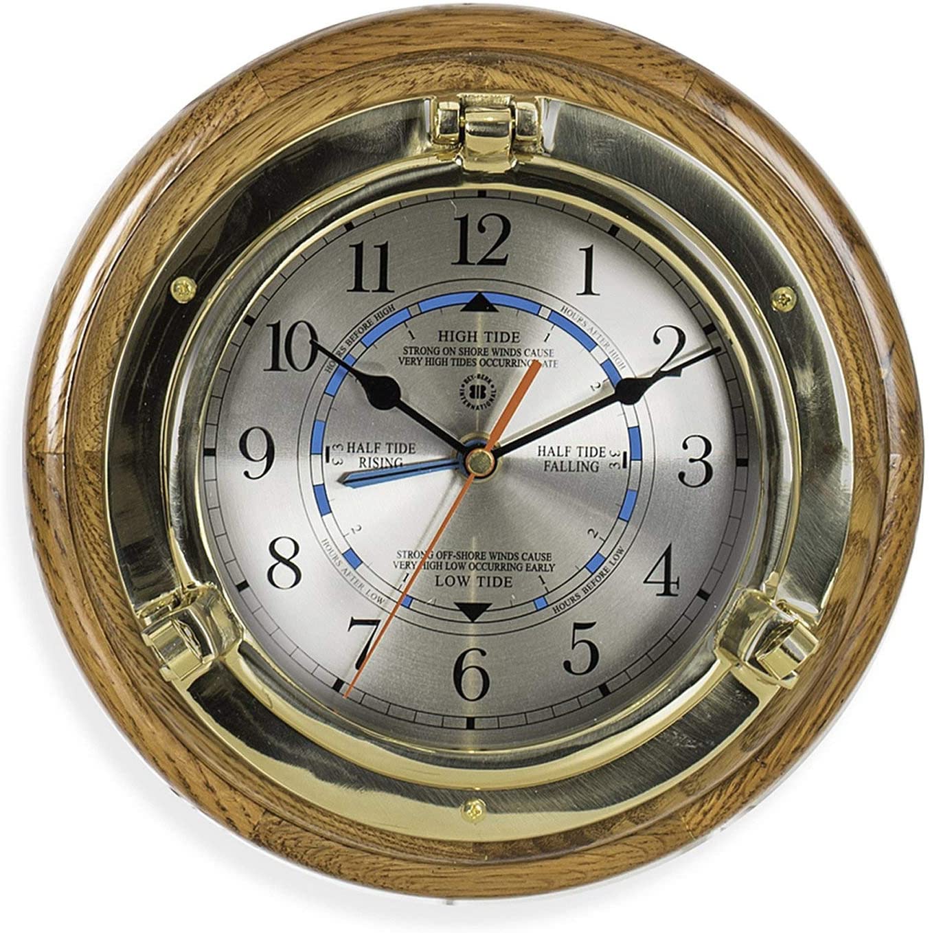 Nagina International Nautical Wall Clock - Tide and Time Nautical Wall ...