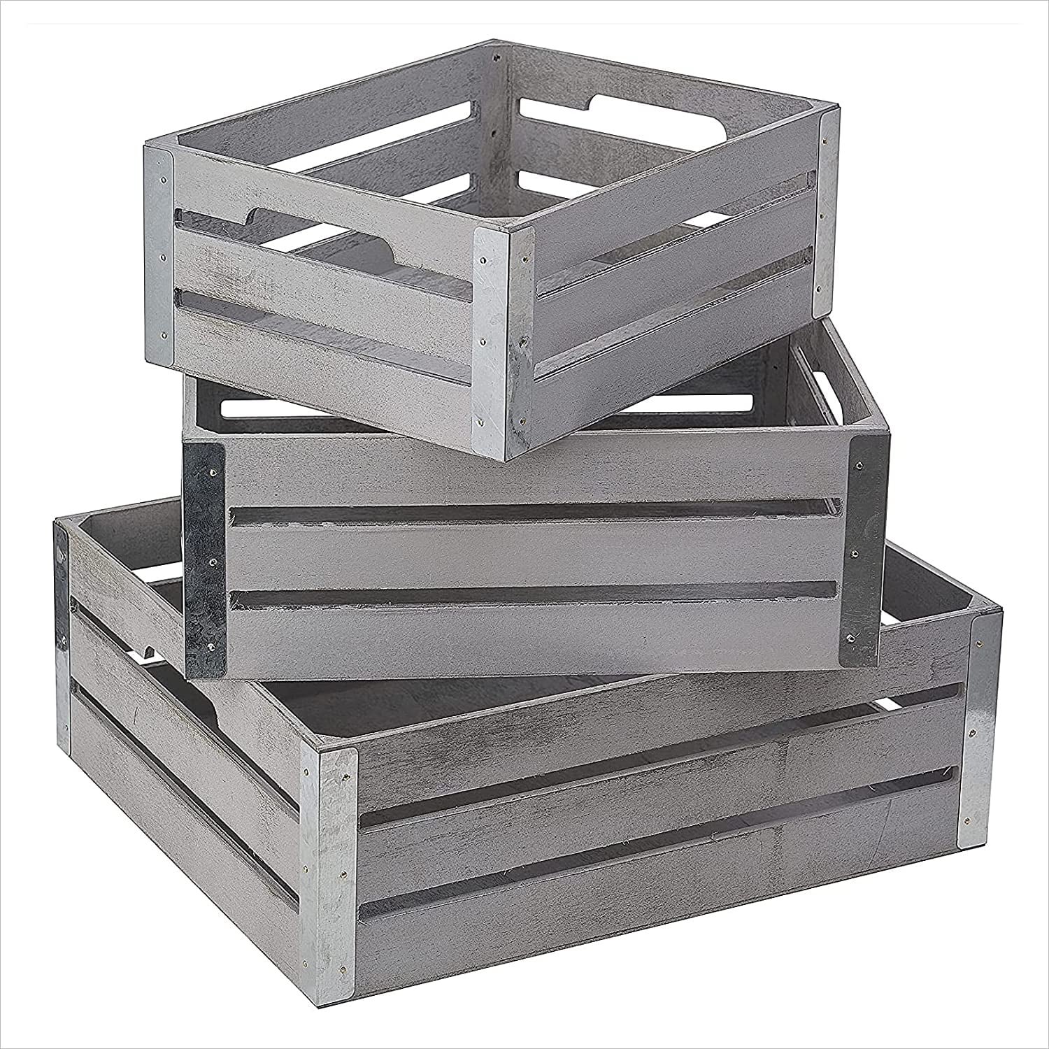 Metal Storage Crates