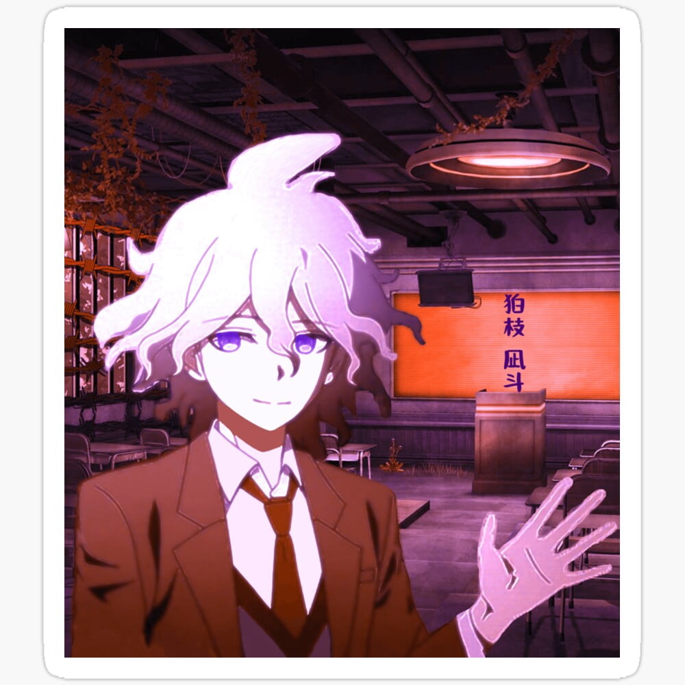 Nagito Komaeda Danganronpa Anime Aesthetic Vaporwave Video Game ...