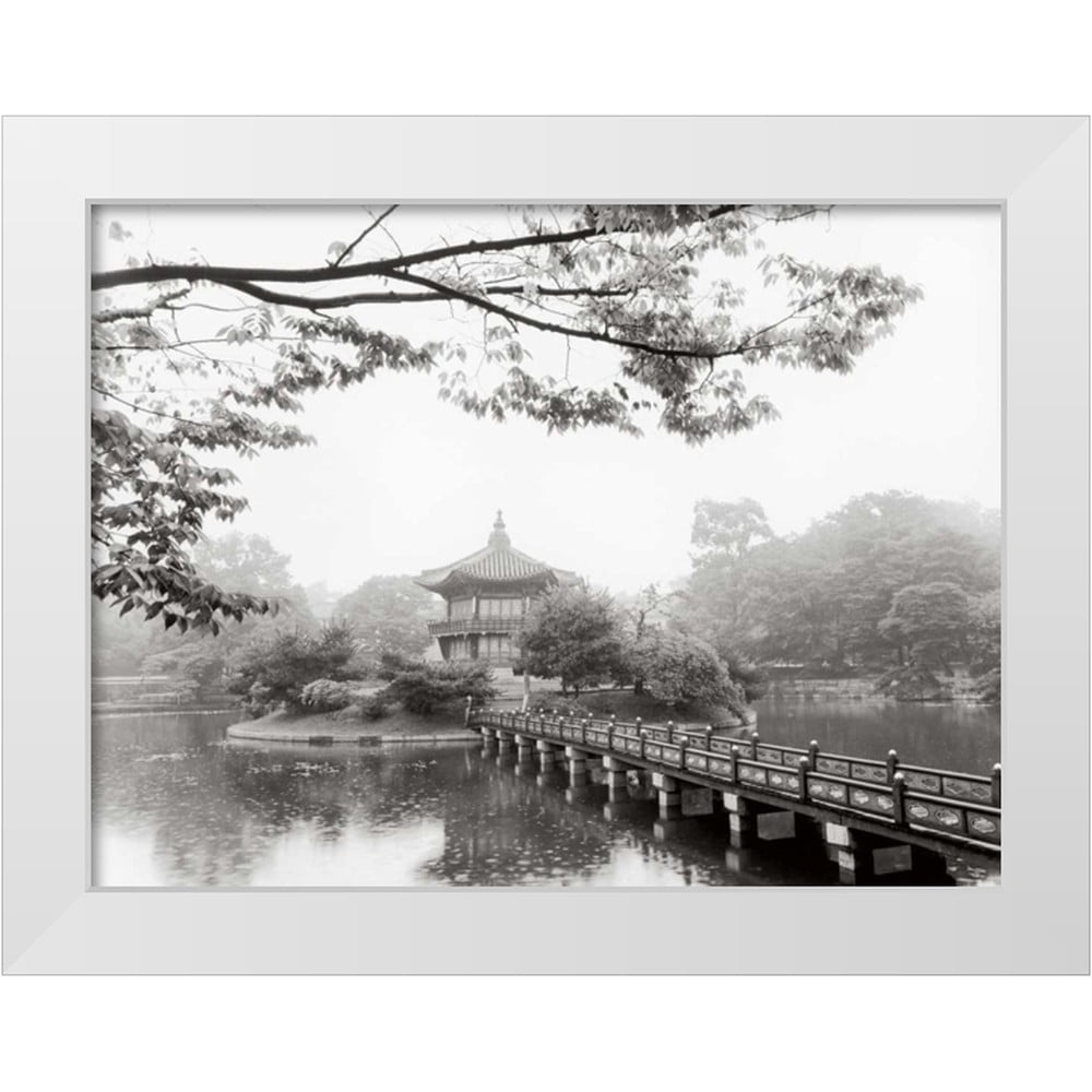 Nagler, Monte 24x19 White Modern Wood Framed Museum Art Print Titled ...