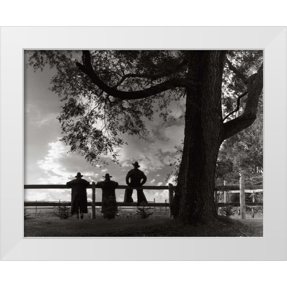 Nagler, Monte 32x26 White Modern Wood Framed Museum Art Print Titled ...