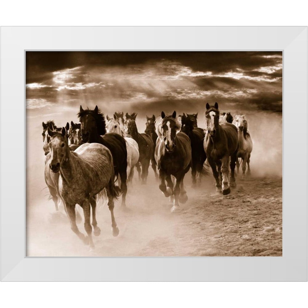 Nagler, Monte 32x26 White Modern Wood Framed Museum Art Print Titled ...