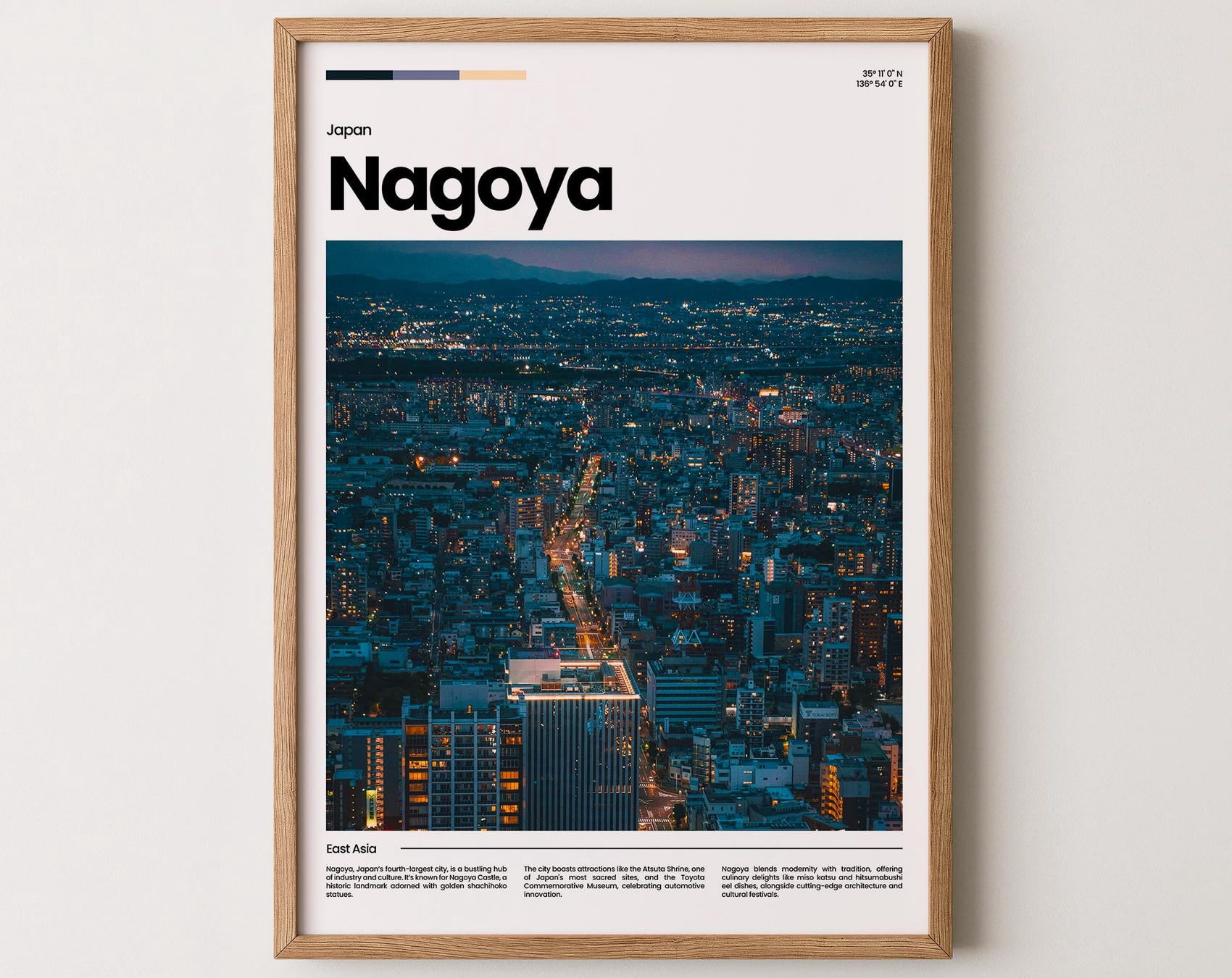 Nagoya Poster, Nagoya Print, Nagoya Photo, Nagoya Art, Japan Poster ...