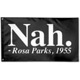 Nah. Rosa Parks 1955 Garden Flag 3x5 Ft Decor Outdoor Banner Sign Party ...
