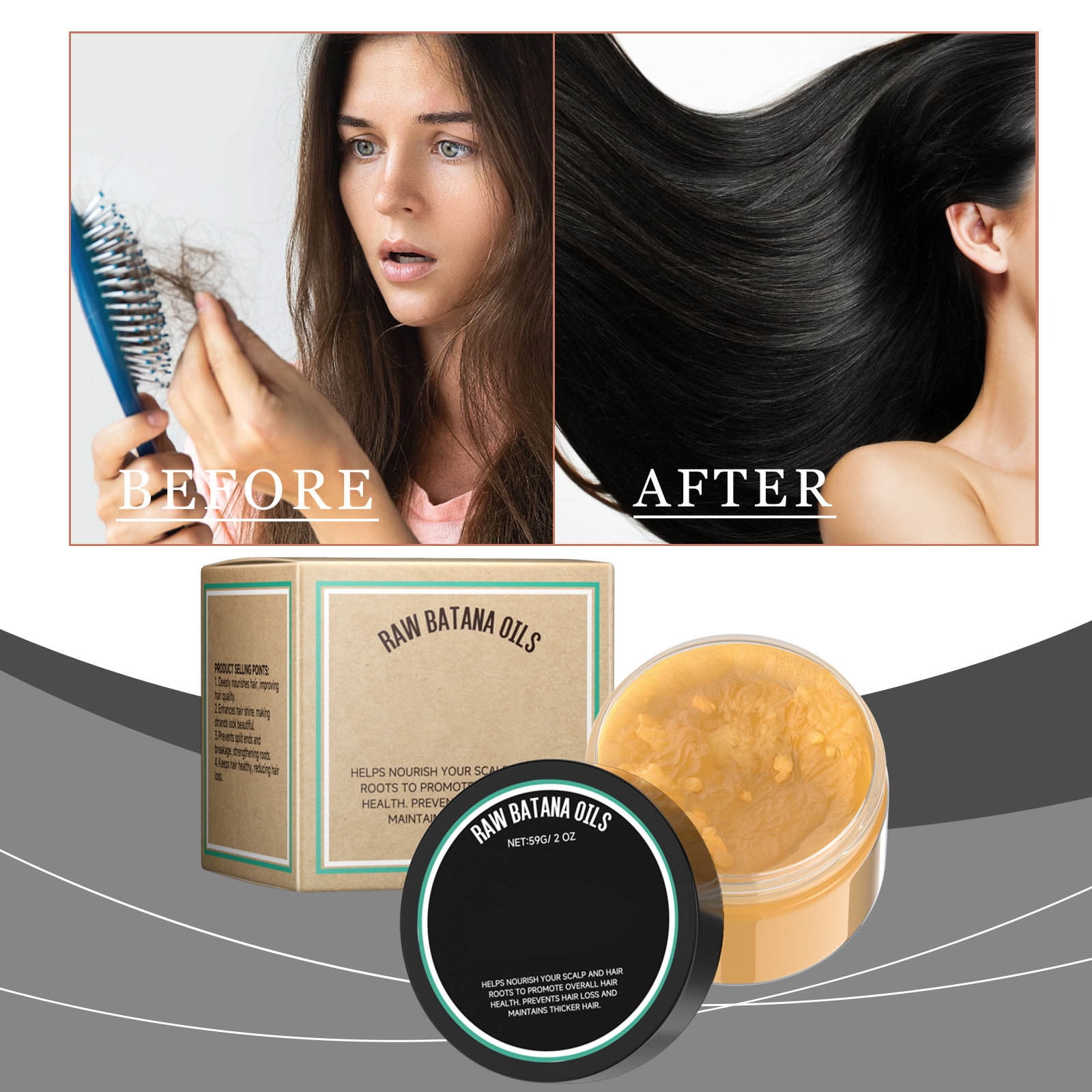 Nahgoan 59g Batana Oil For Truth Organic Batana Oil For Pure Batana ...