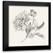 Carson, Brian 12x12 Black Modern Framed Museum Art Print Titled - Black ...