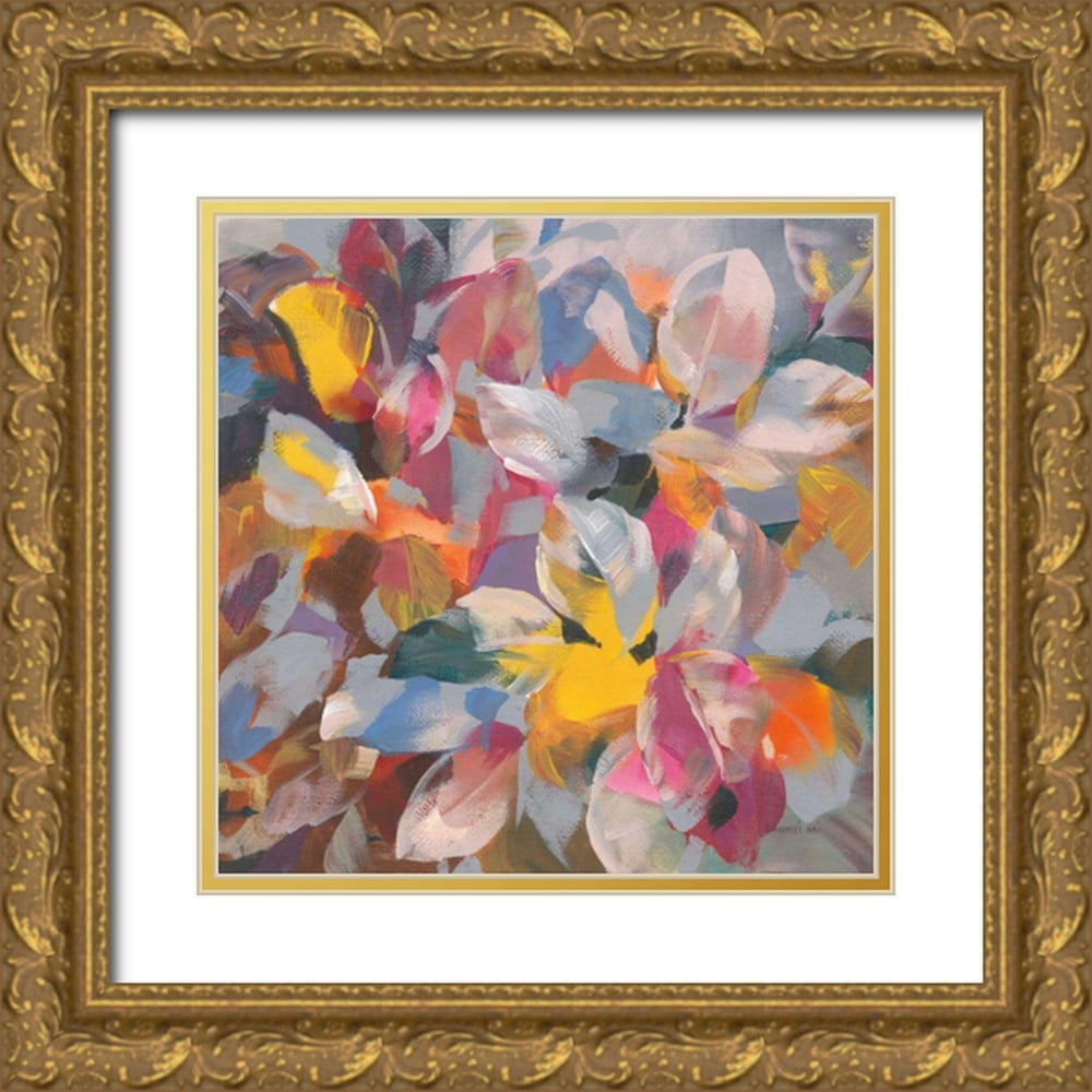 Nai, Danhui 12x12 Gold Ornate Wood Framed with Double Matting Museum Art Print Titled - Confetti ...