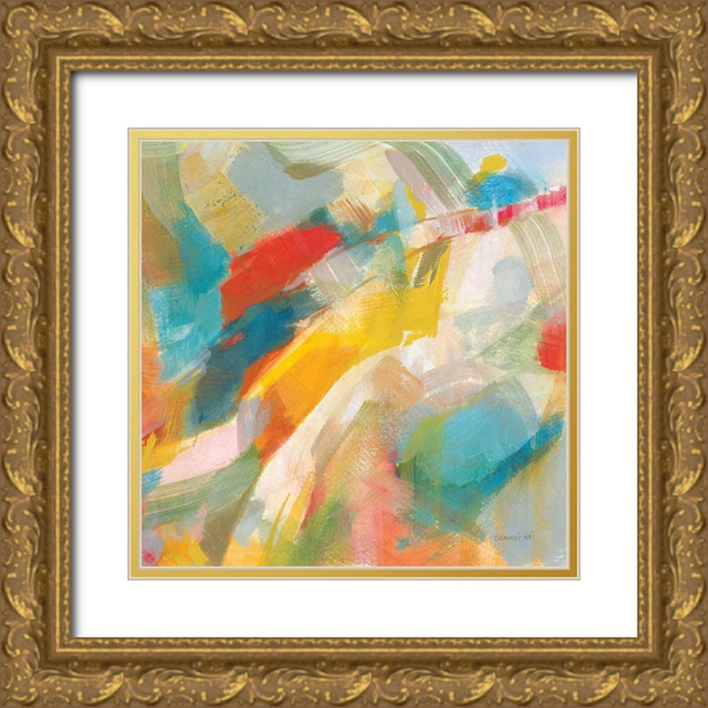 Nai, Danhui 12x12 Gold Ornate Wood Framed with Double Matting Museum Art Print Titled - Folds of ...