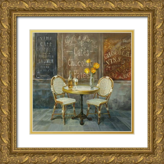 Nai, Danhui 12x12 Gold Ornate Wood Framed with Double Matting Museum Art Print Titled - French ...