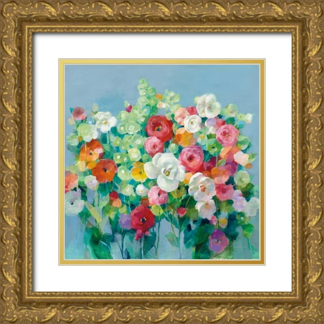 Nai, Danhui 12x12 Gold Ornate Wood Framed with Double Matting Museum Art Print Titled - June ...