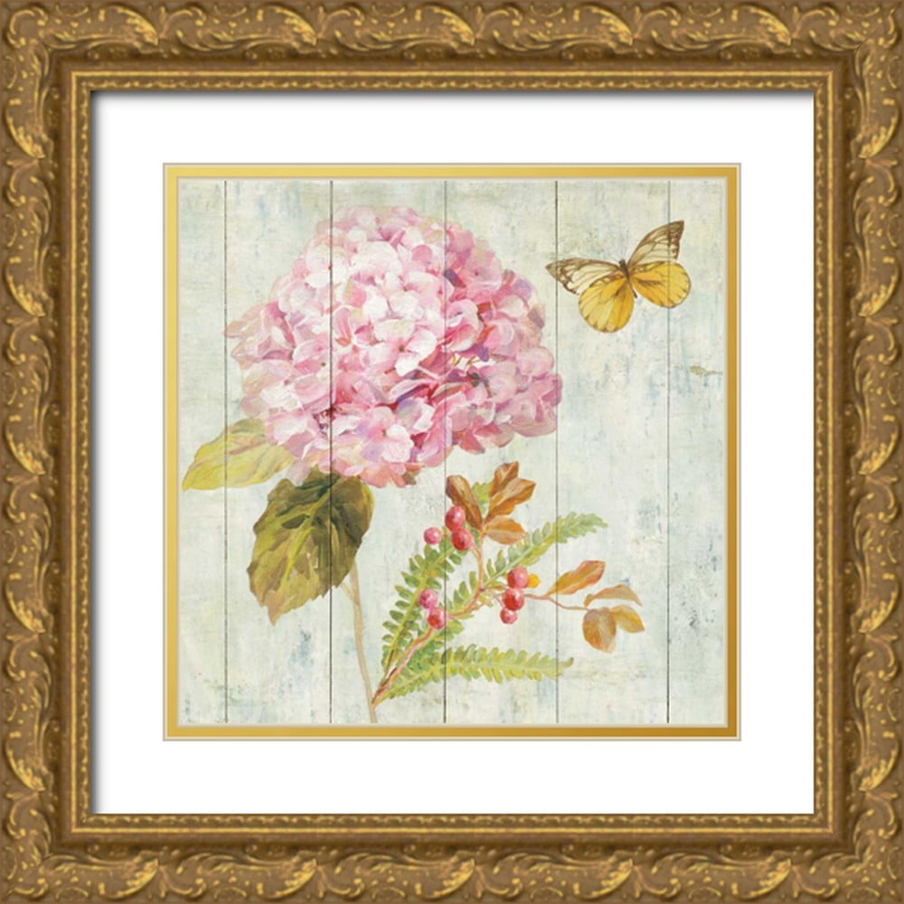 Nai, Danhui 12x12 Gold Ornate Wood Framed with Double Matting Museum Art Print Titled - Natural ...