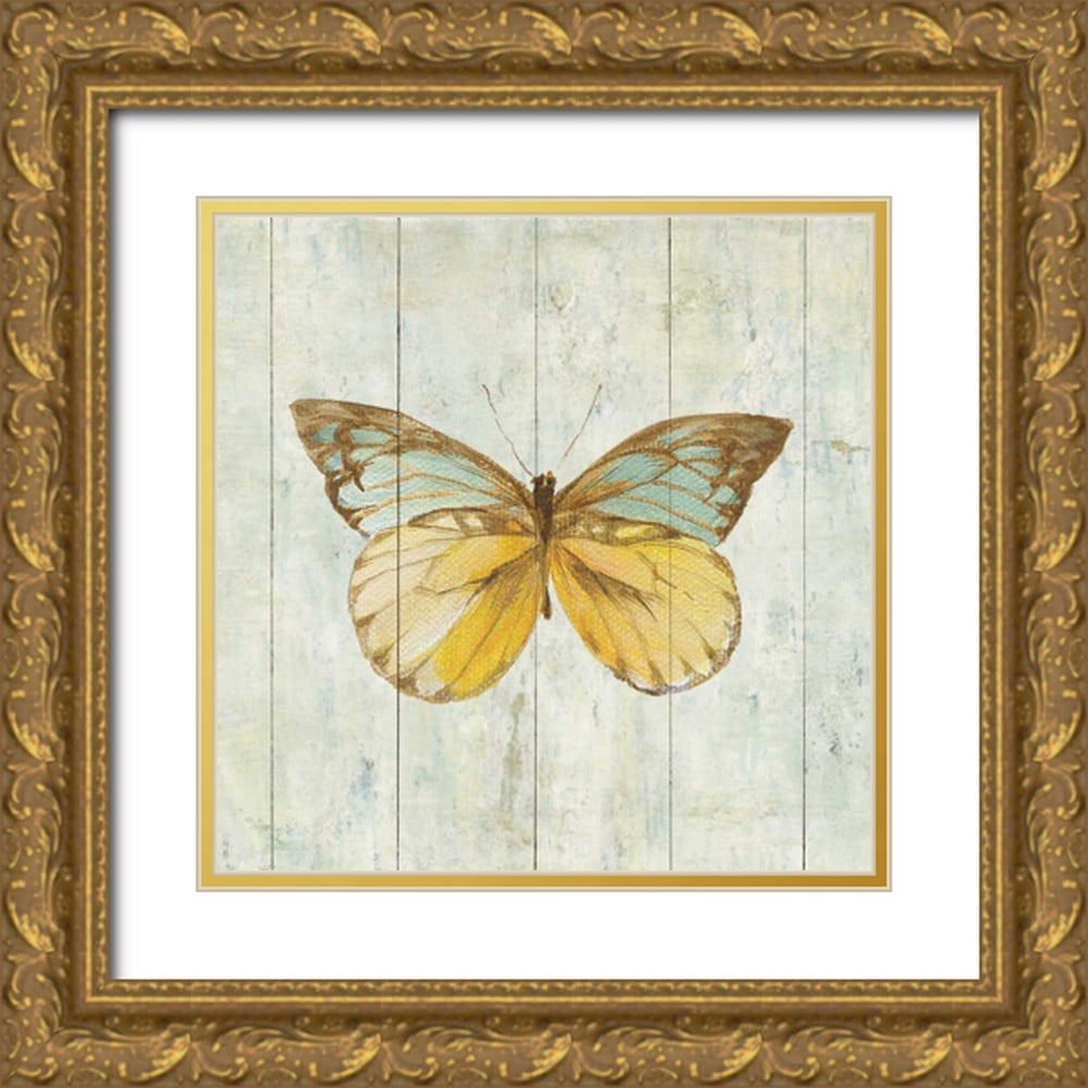 Nai, Danhui 12x12 Gold Ornate Wood Framed with Double Matting Museum Art Print Titled - Natural ...