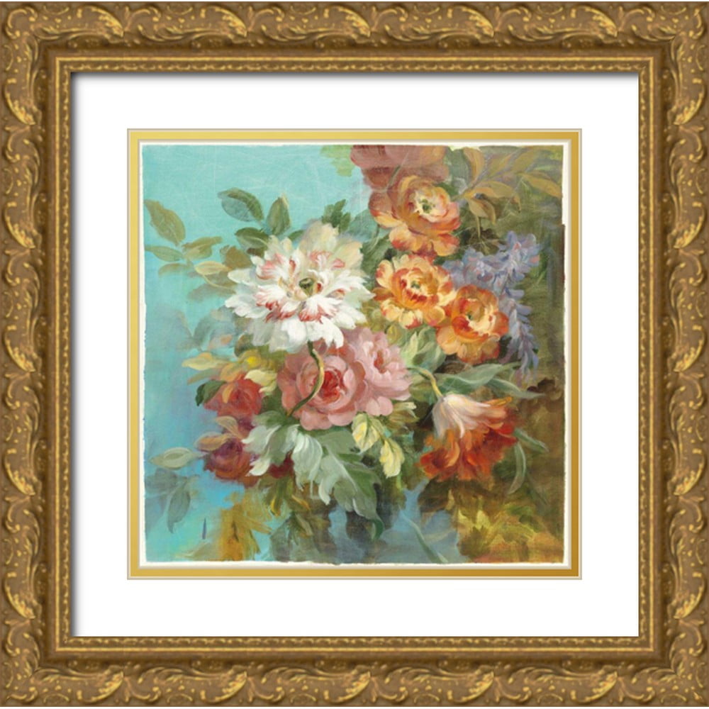 Nai, Danhui 12x12 Gold Ornate Wood Framed with Double Matting Museum Art Print Titled - Seaside ...