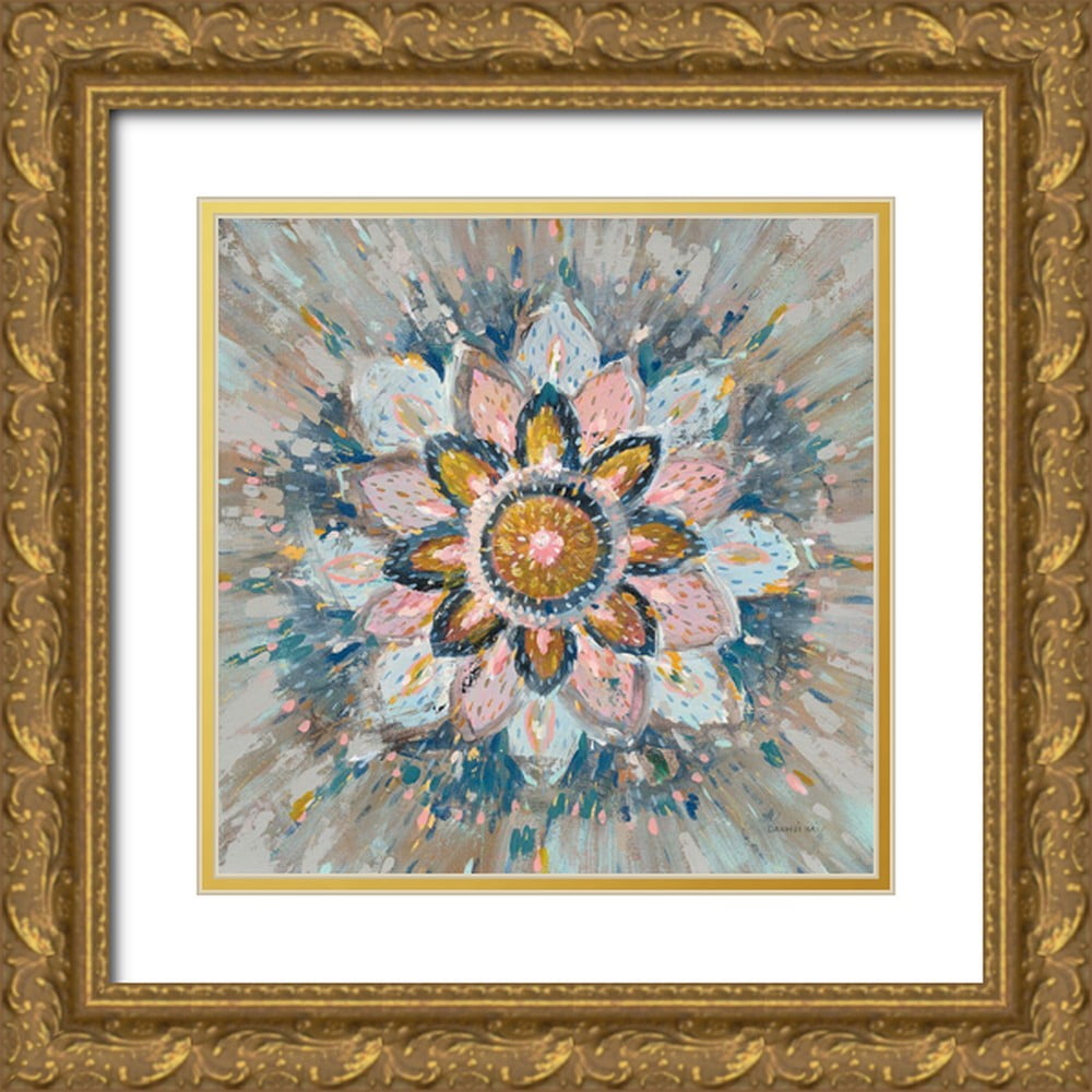 Nai, Danhui 12x12 Gold Ornate Wood Framed with Double Matting Museum Art Print Titled - Spice ...