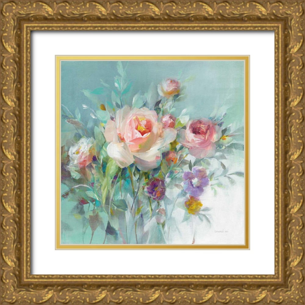 Nai, Danhui 12x12 Gold Ornate Wood Framed with Double Matting Museum Art Print Titled - Summer ...