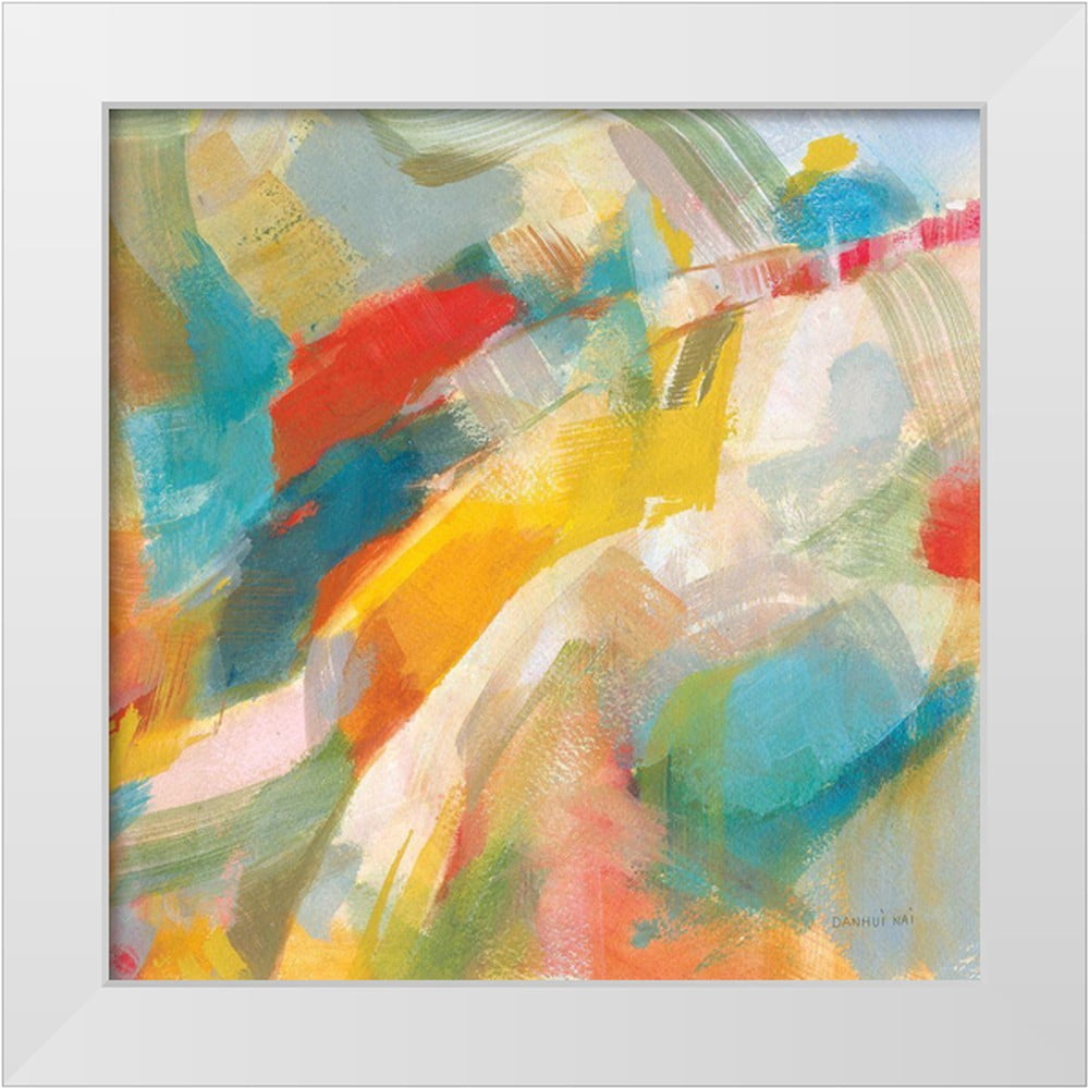 Nai, Danhui 12x12 White Modern Wood Framed Museum Art Print Titled ...