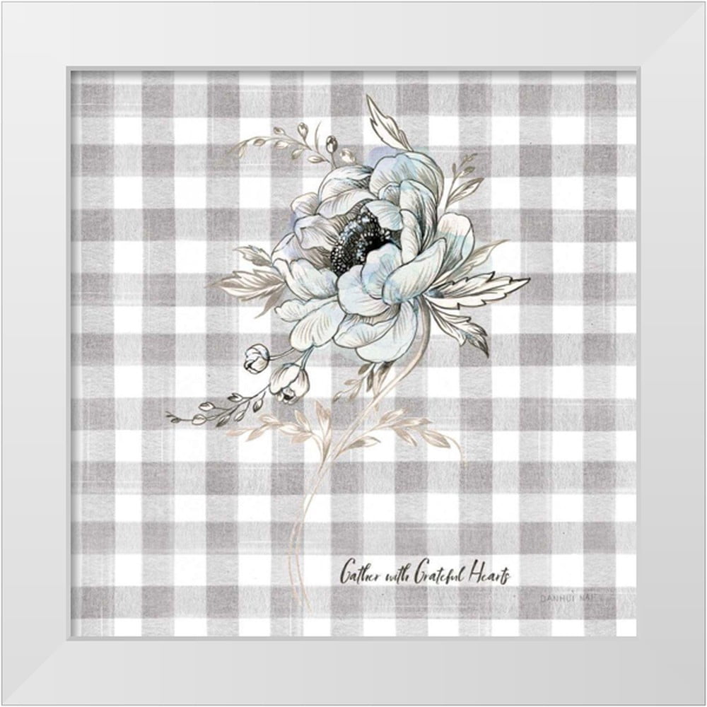Nai, Danhui 12x12 White Modern Wood Framed Museum Art Print Titled ...