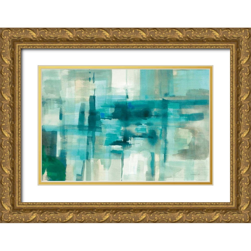 Nai, Danhui 14x11 Gold Ornate Wood Framed with Double Matting Museum ...