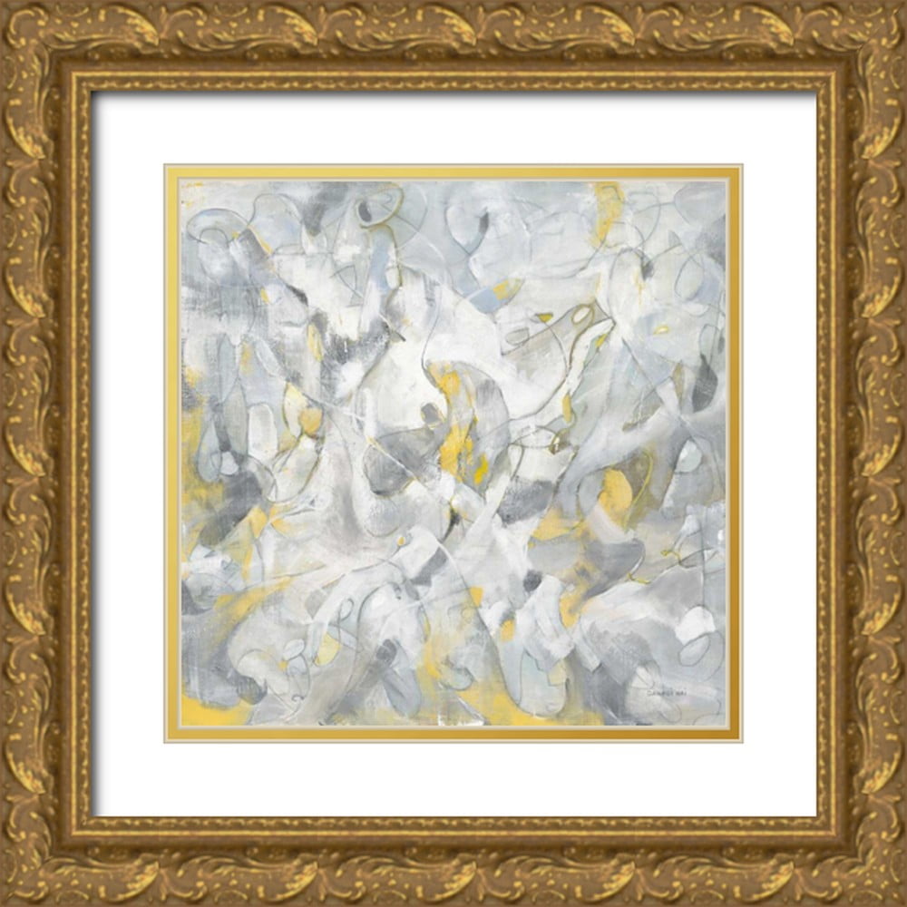 Nai, Danhui 15x15 Gold Ornate Wood Framed with Double Matting Museum Art Print Titled - Infinity ...