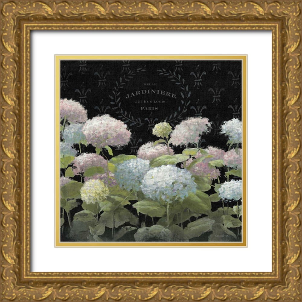 Nai, Danhui 15x15 Gold Ornate Wood Framed with Double Matting Museum Art Print Titled - La Belle ...