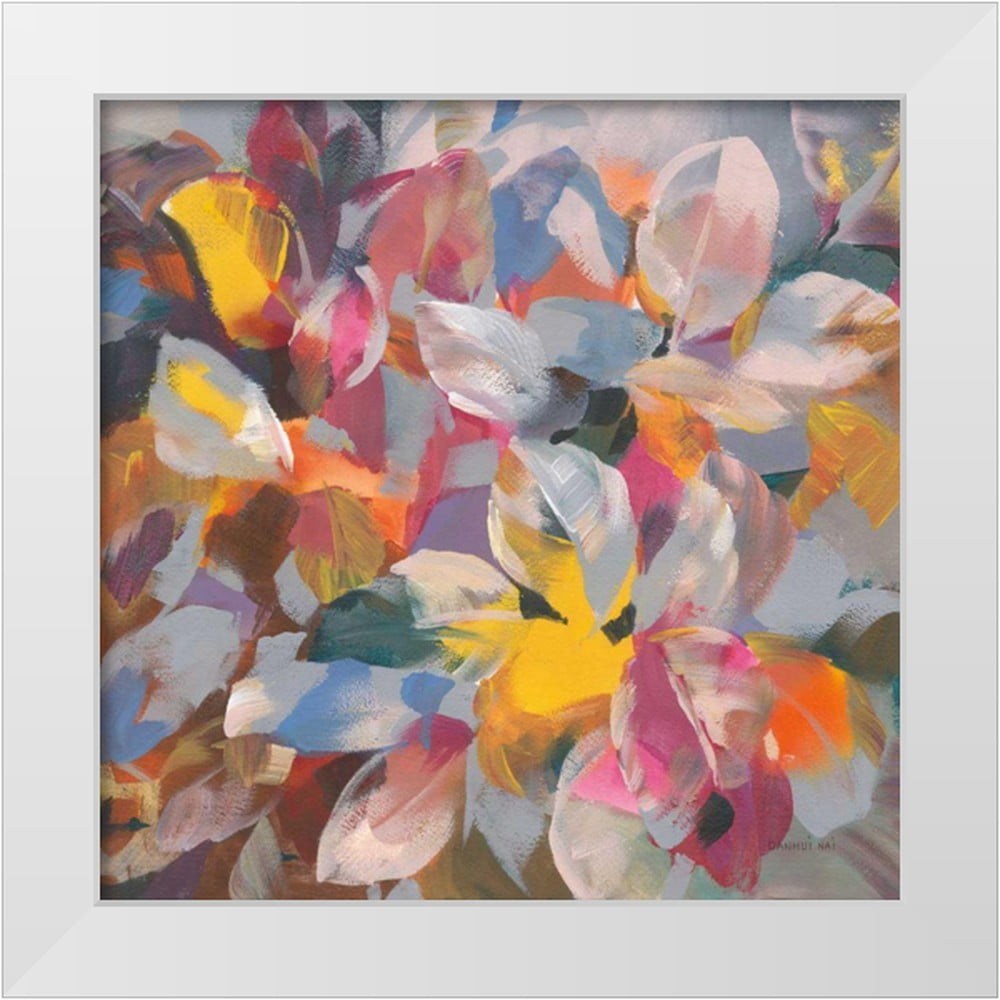 Nai, Danhui 15x15 White Modern Wood Framed Museum Art Print Titled ...