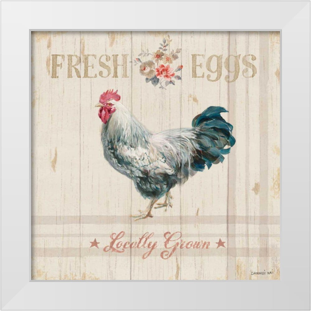 Nai, Danhui 15x15 White Modern Wood Framed Museum Art Print Titled ...