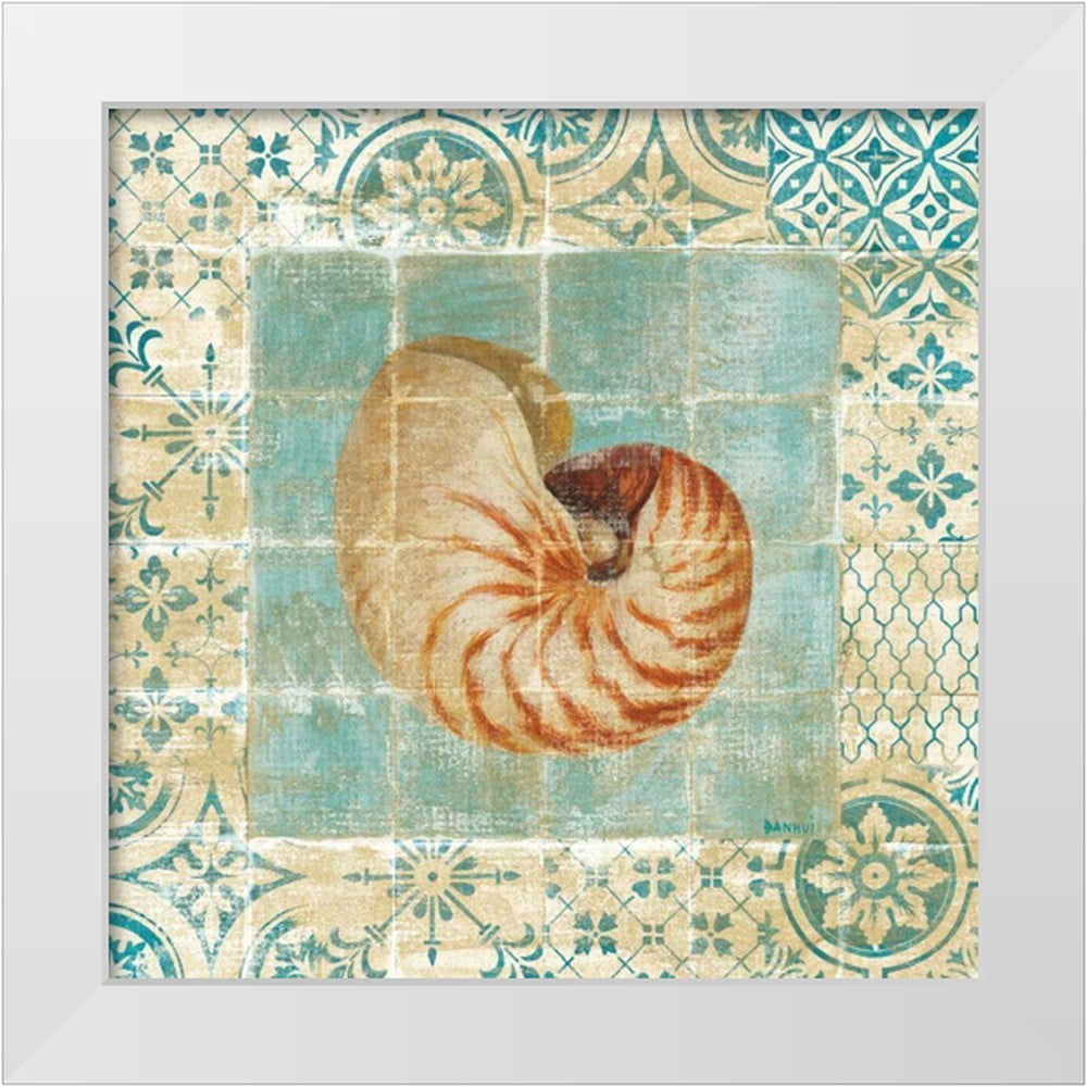 Nai, Danhui 15x15 White Modern Wood Framed Museum Art Print Titled ...