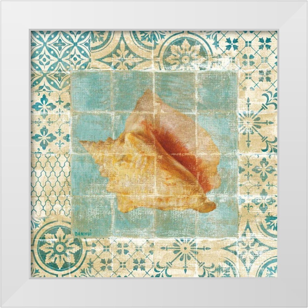 Nai, Danhui 15x15 White Modern Wood Framed Museum Art Print Titled ...