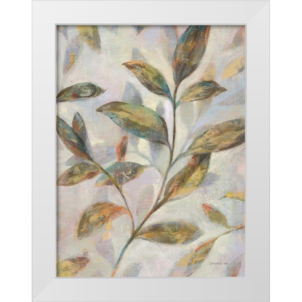 Nai, Danhui 19x24 White Modern Wood Framed Museum Art Print Titled ...