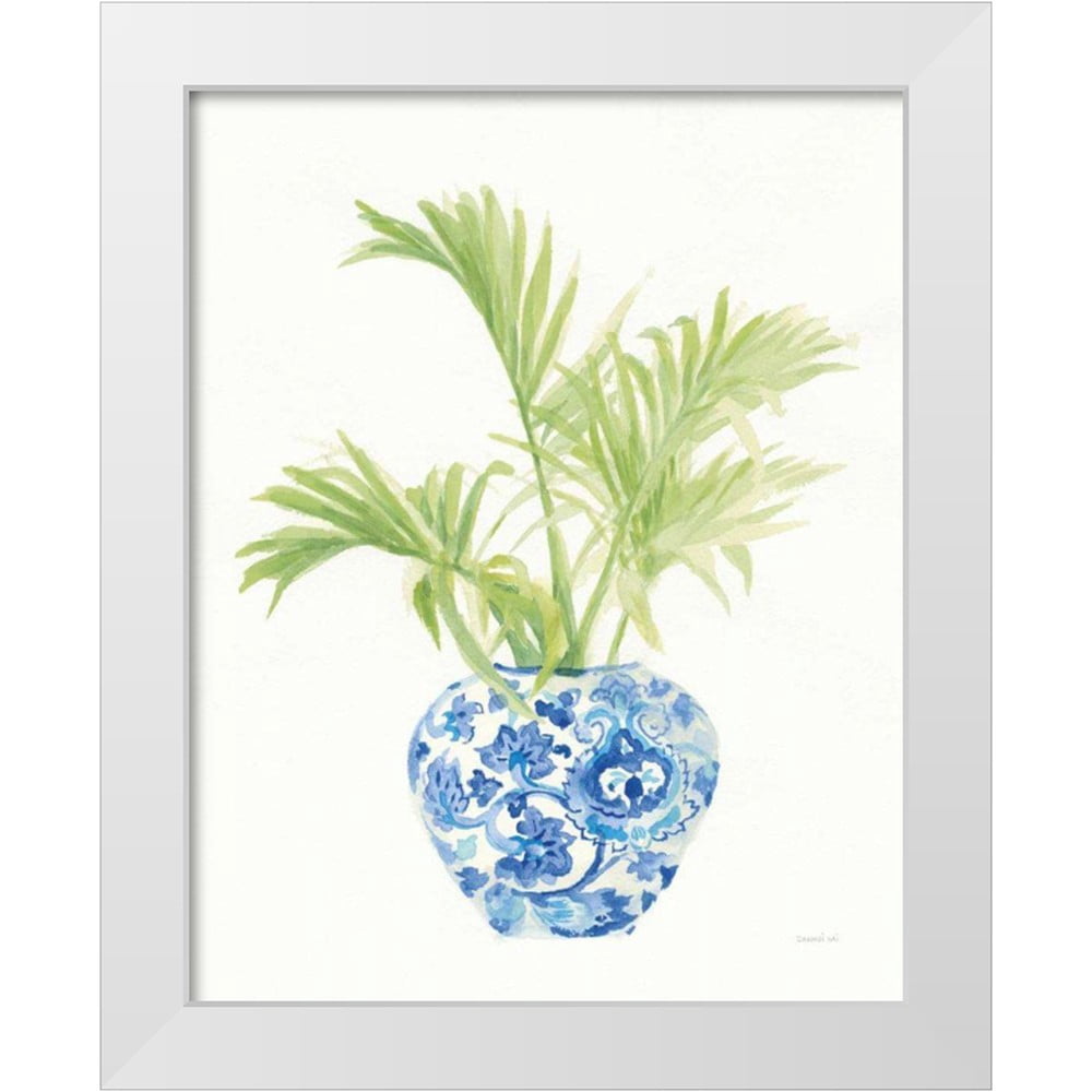 Nai, Danhui 26x32 White Modern Wood Framed Museum Art Print Titled ...