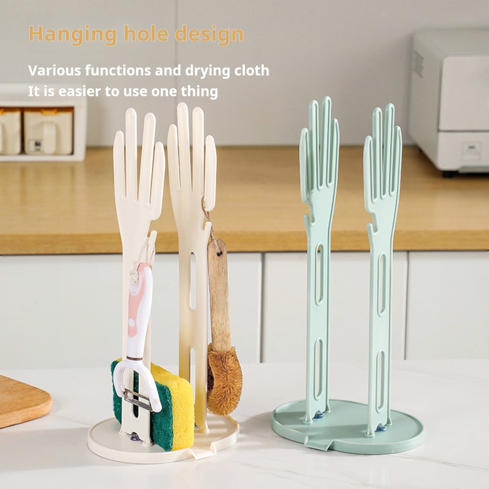 Naierhg 1/2Pcs Kitchen Glove Holder Mitten Dryer with Stable Base ...