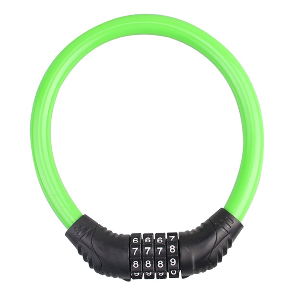 Naierhg 4 Digital Combination Password Cycling Security Bicycle Bike ...