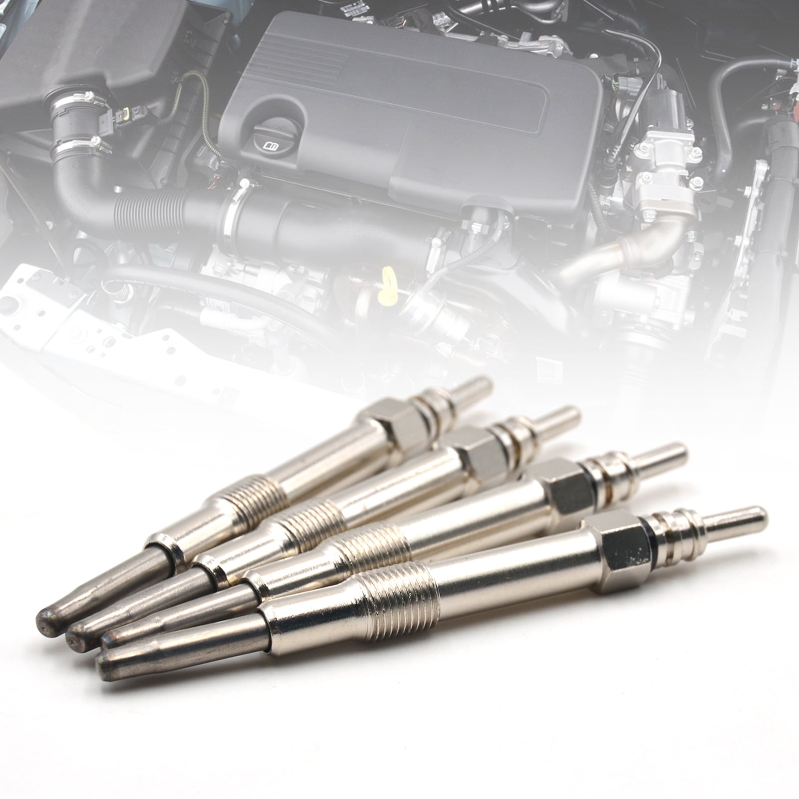 Naierhg 4Pcs Glow Plug High Performance High Power Silver Color 1 9 ...