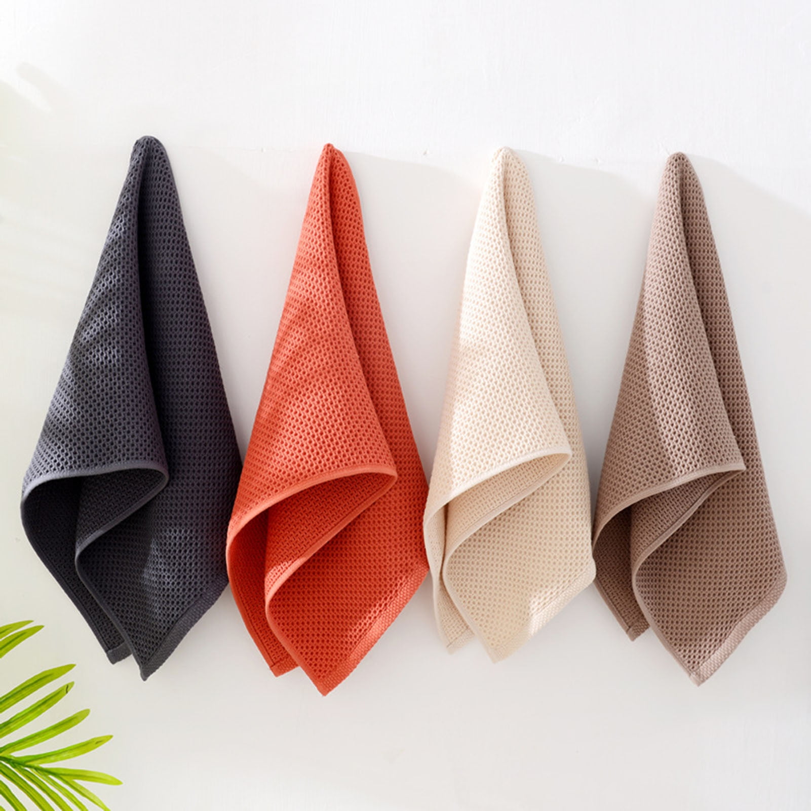 Naierhg 6Pcs Cotton Towel Super Soft Absorbent Face Towel Long Lasting ...