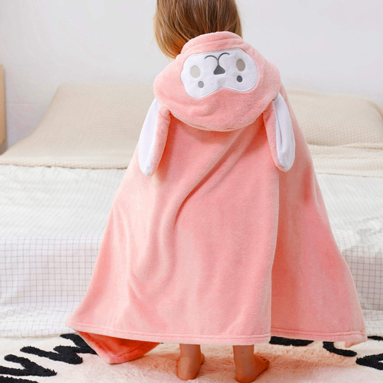 Naierhg Baby Bath Towel Thick Great Water Absorption Hooded Cartoon ...