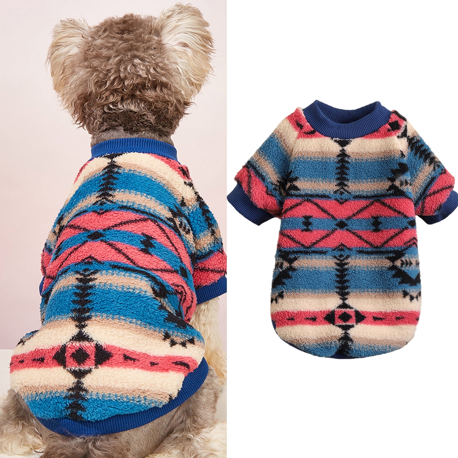 Naierhg Dog Sweater,Small Dogs Clothes,Pet Clothes Polyester Sweater ...