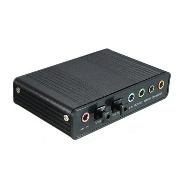 Naierhg External Sound Card for Pc Usb Sound Card with Surround Sound ...