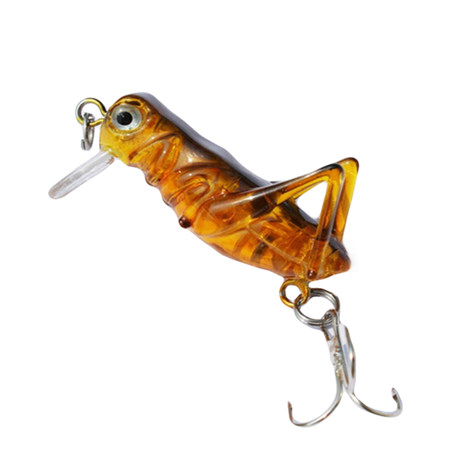 Naierhg Fishing Lure Lifelike Anti-corrosion ABS Grasshopper Shape ...