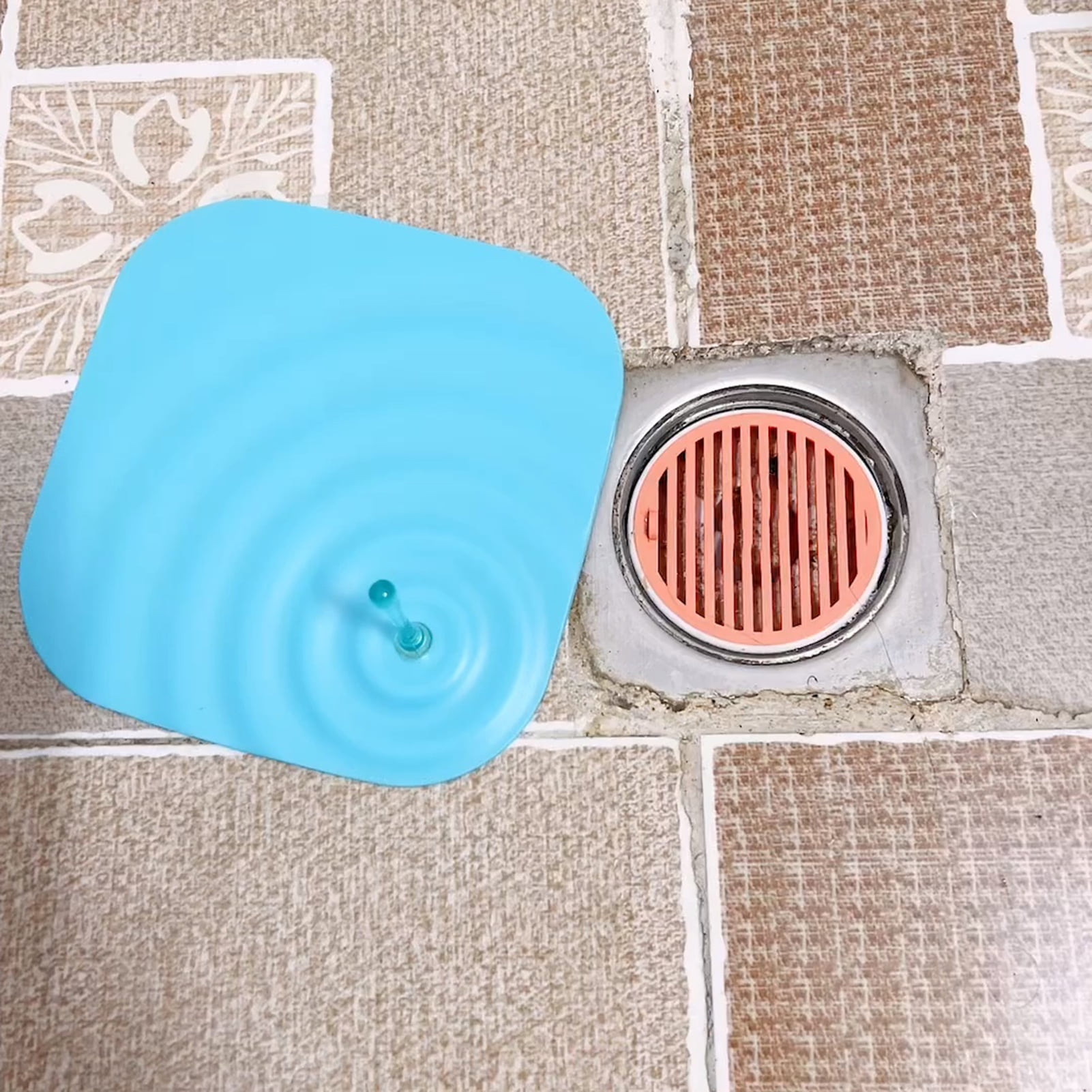 Naierhg Floor Drain Cover PVC Soft Rubber Strong Seal Easy Installation ...